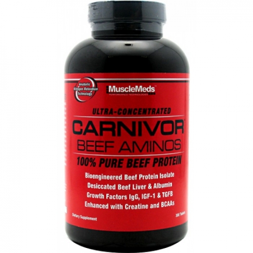 Carnivor Beef Amino By Muscle Meds | Yaseen Nutrition