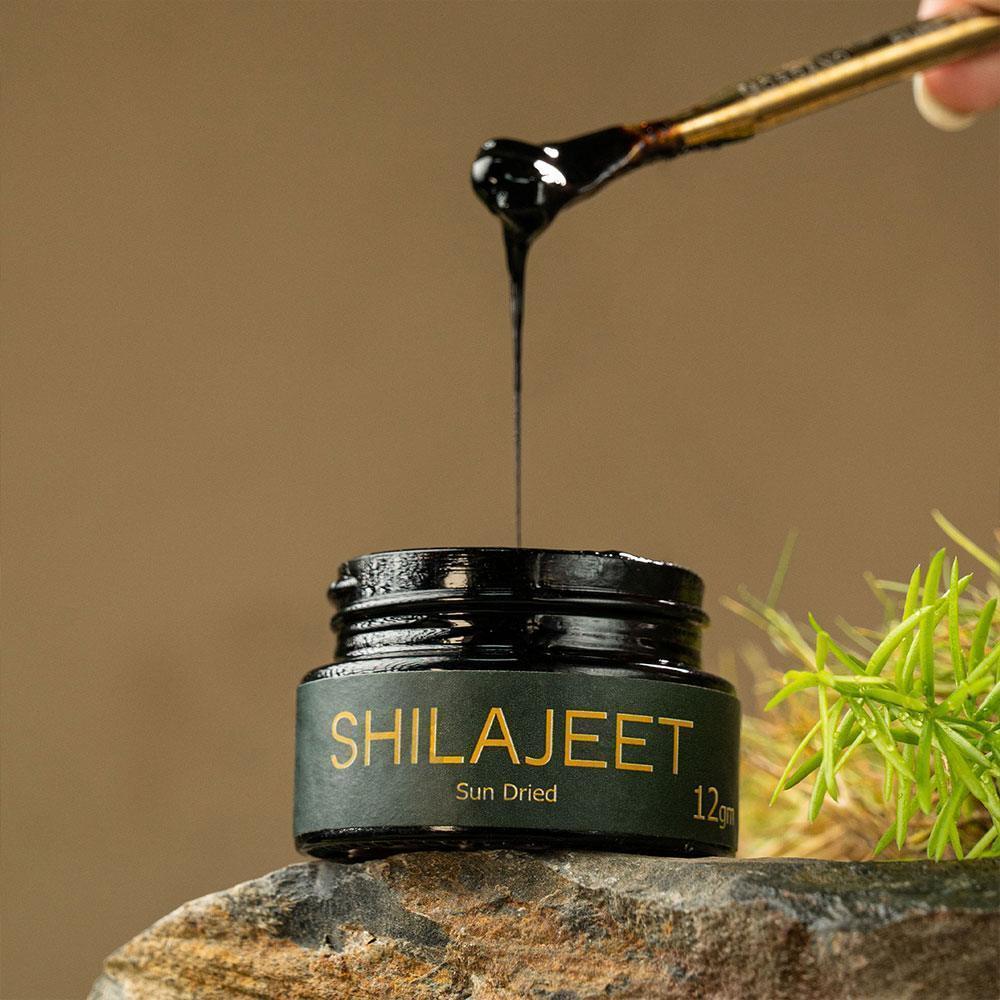 Shilajit Sun Dried | 12 GM | The Organo | Yaseen Nutrition